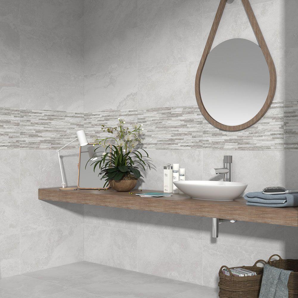 Splendour Cipriani 613x303 Gris Rlv Mix Stone Effect Tiles