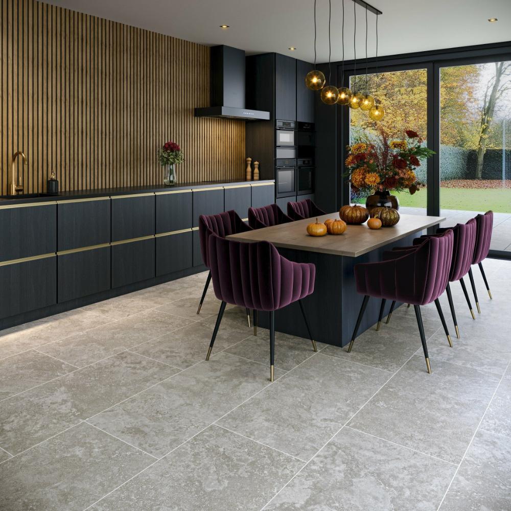 Splendour Rapolano 1200x600 Marble Grey Floor Tiles