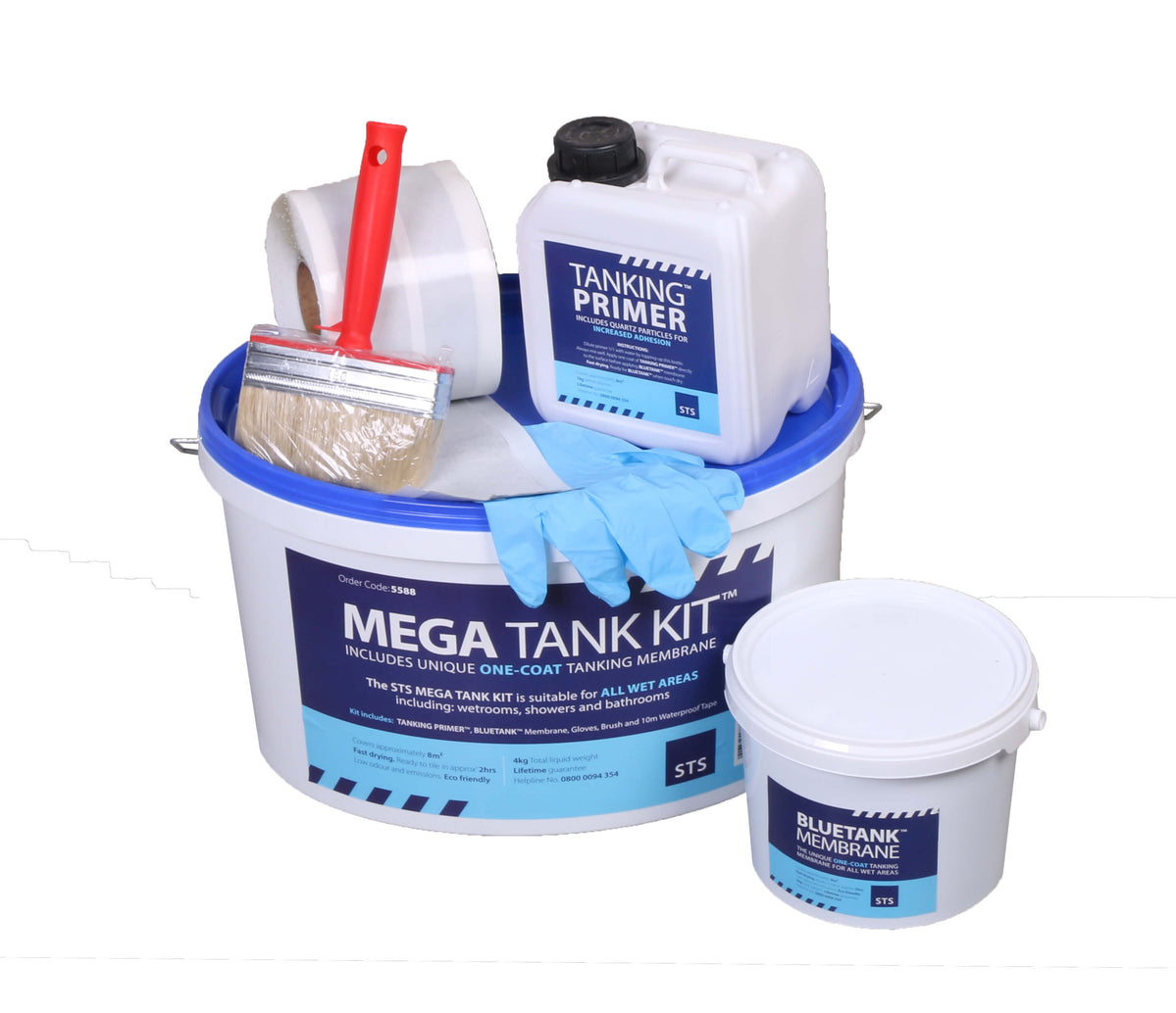 MegaTank Waterproofing Tanking Kit 8m²