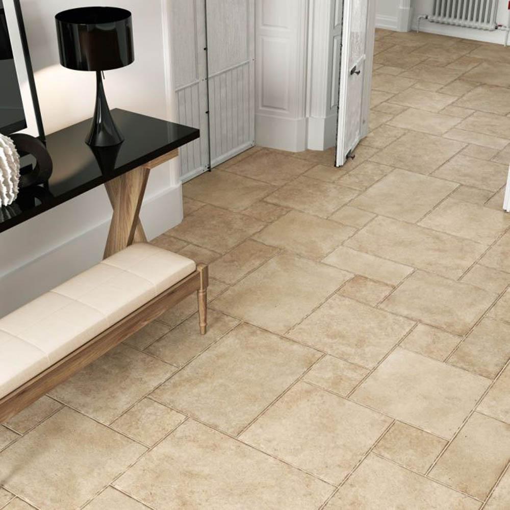Borgogna Stone Modular Floor Tile Pack (Per M²)